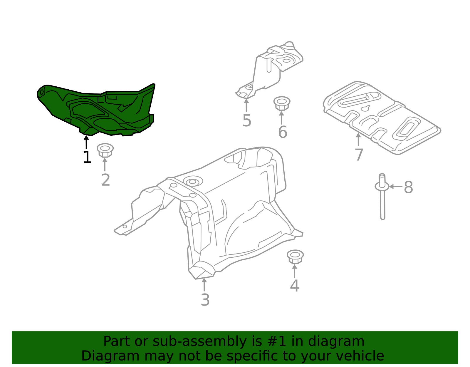 N243-56-45YA - Front Shield 2016-2025 Mazda MX-5 Miata | MazdaParts.US ...