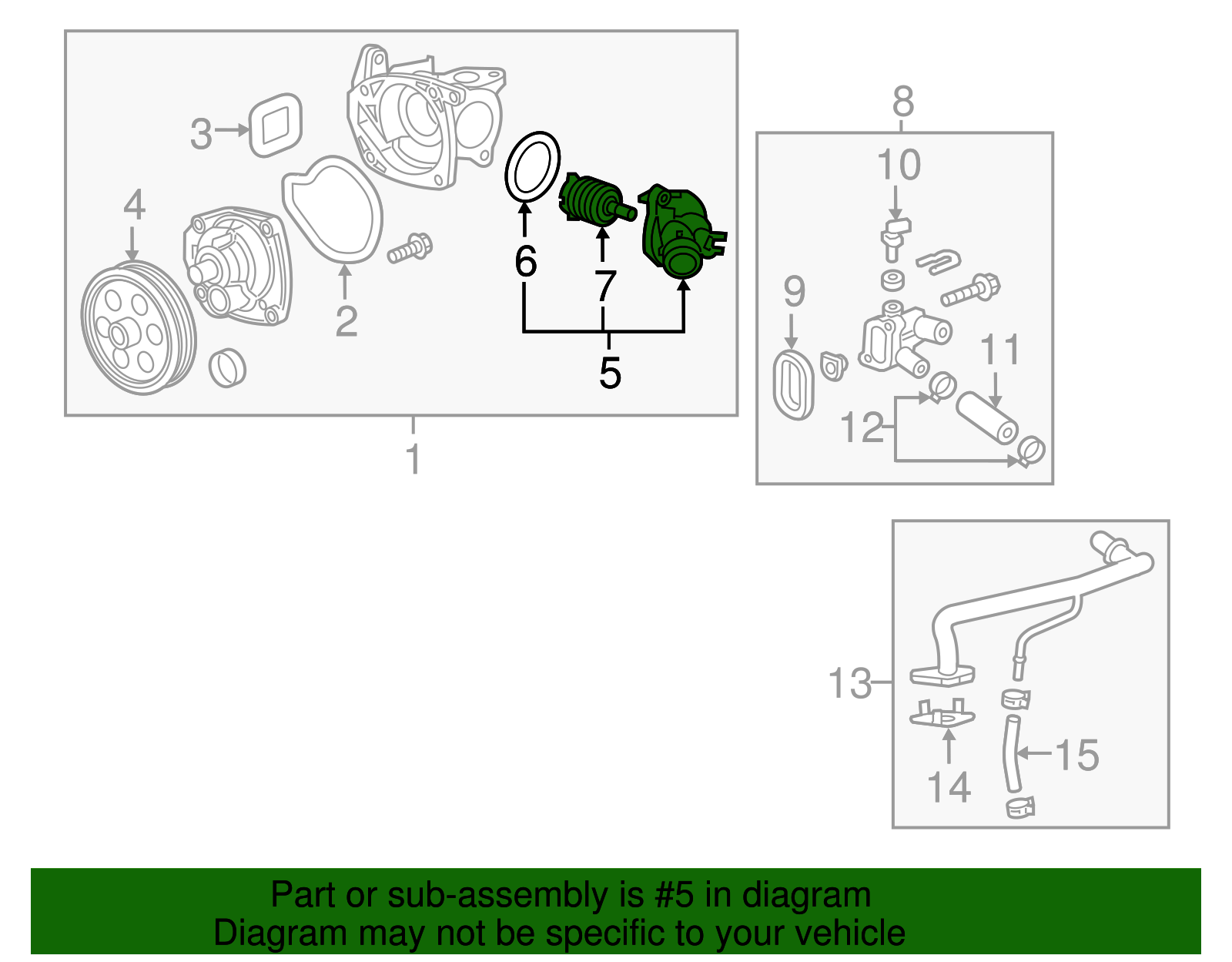 2013-2023 GM Engine Coolant Thermostat Housing 25201447 | Capital Chevy ...