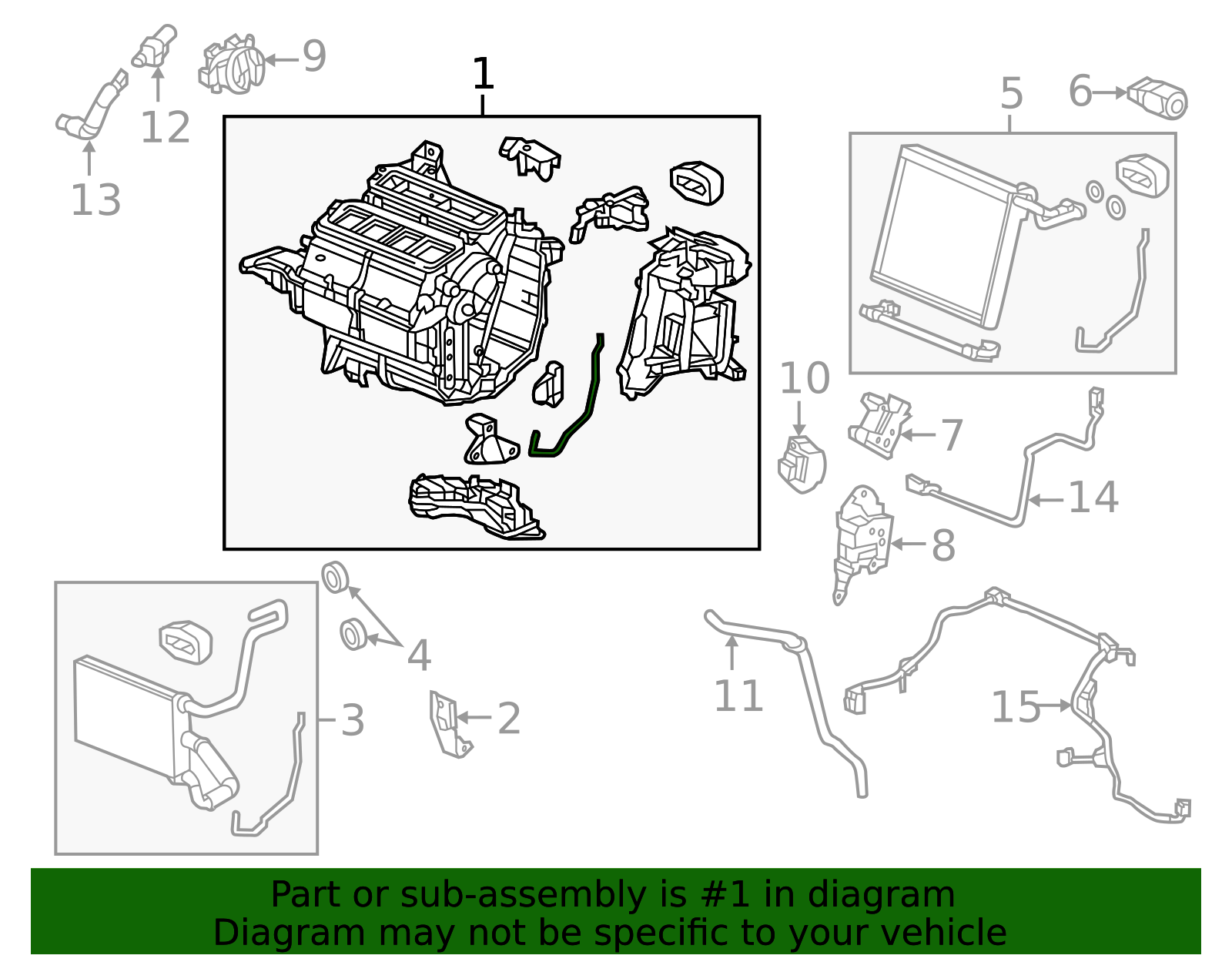 79106-TX4-A41 - High-Quality HVAC Unit Case Assembly for 2013-2015 ...
