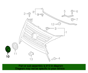 2013-2021 Lexus Emblem 53141-60090 | OEM Parts Online