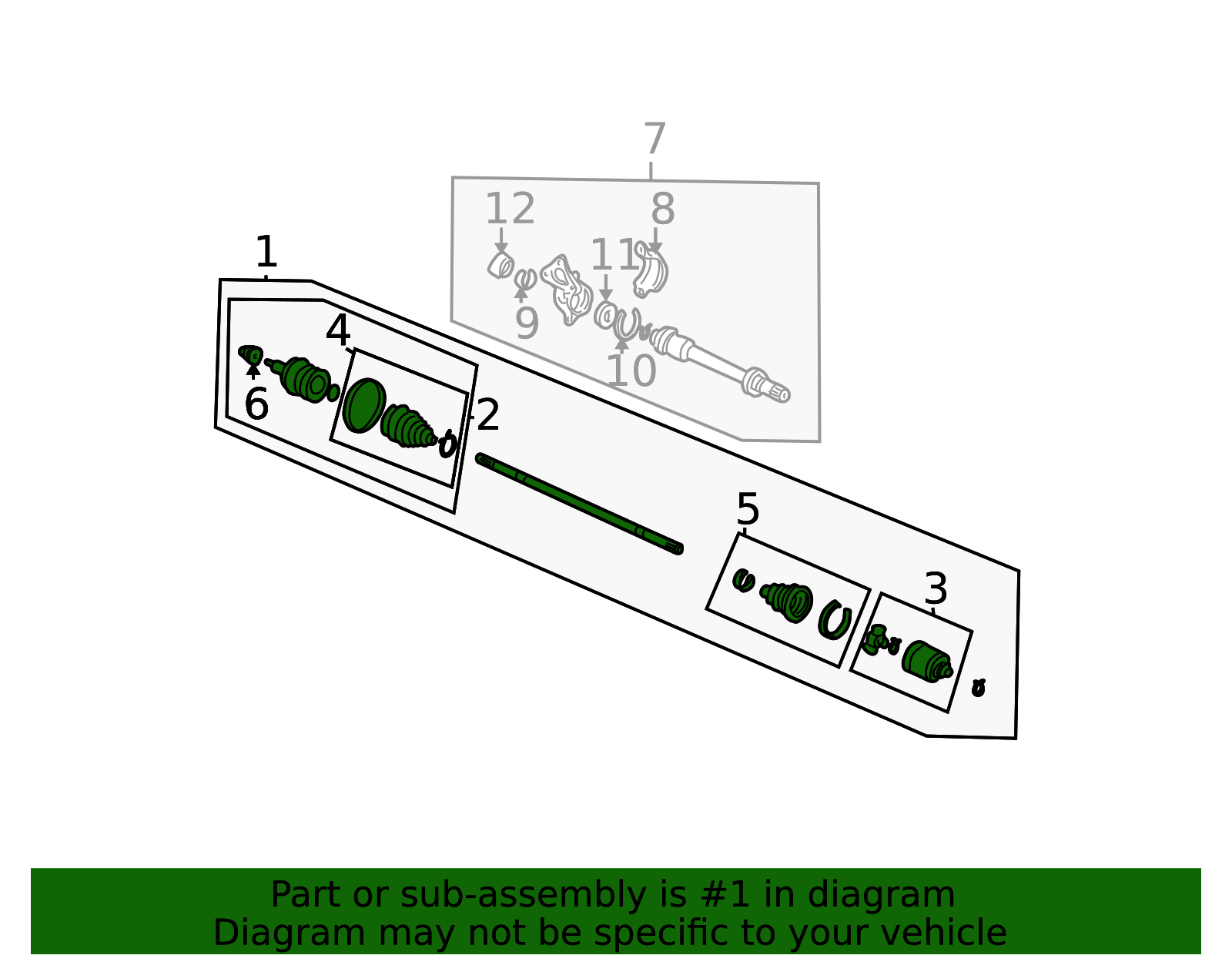 CV Axle 44305-S9V-A01 - Smooth, OEM Power Transfer | AutoNation Parts