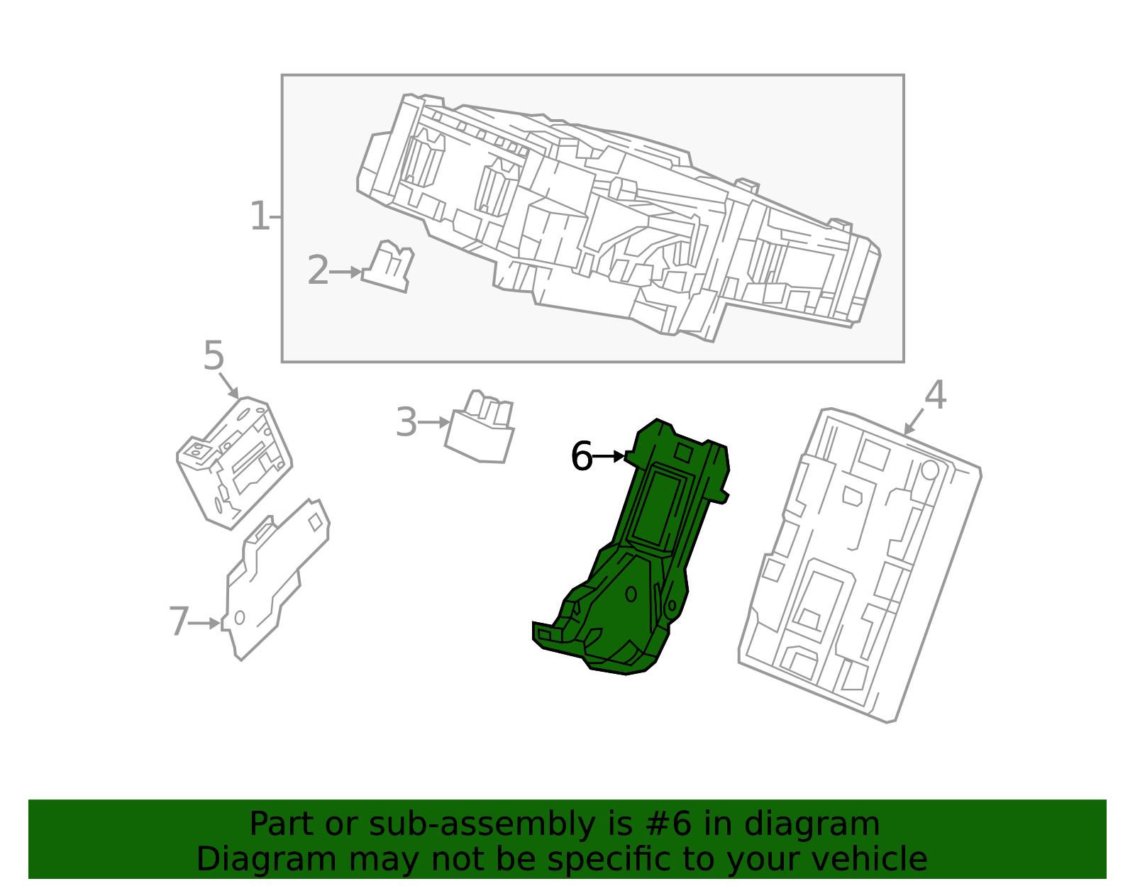 38801-TVA-A00 - Bracket Bcm Unit - 2018-2020 Honda Accord | Honda Car ...