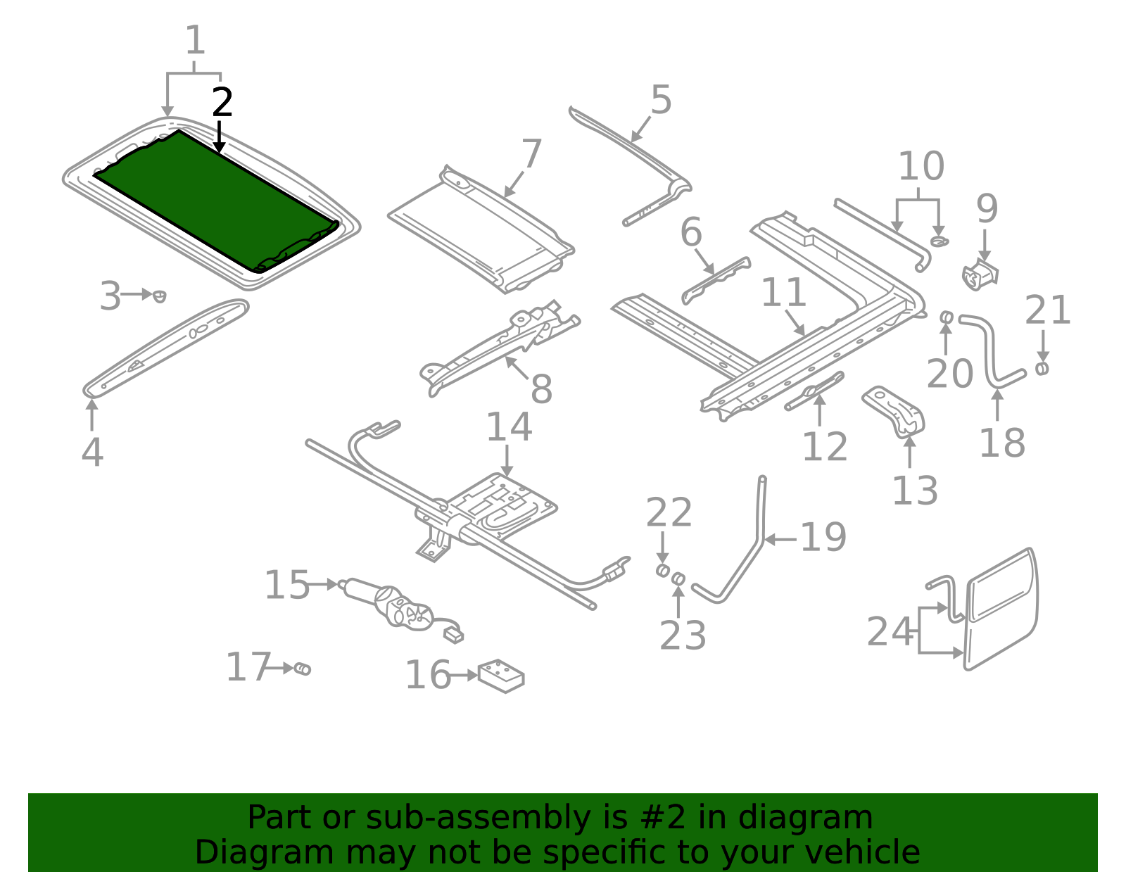 2003-2008 Hyundai Tiburon Seal Strip 81614-2C000 | MotorMotor