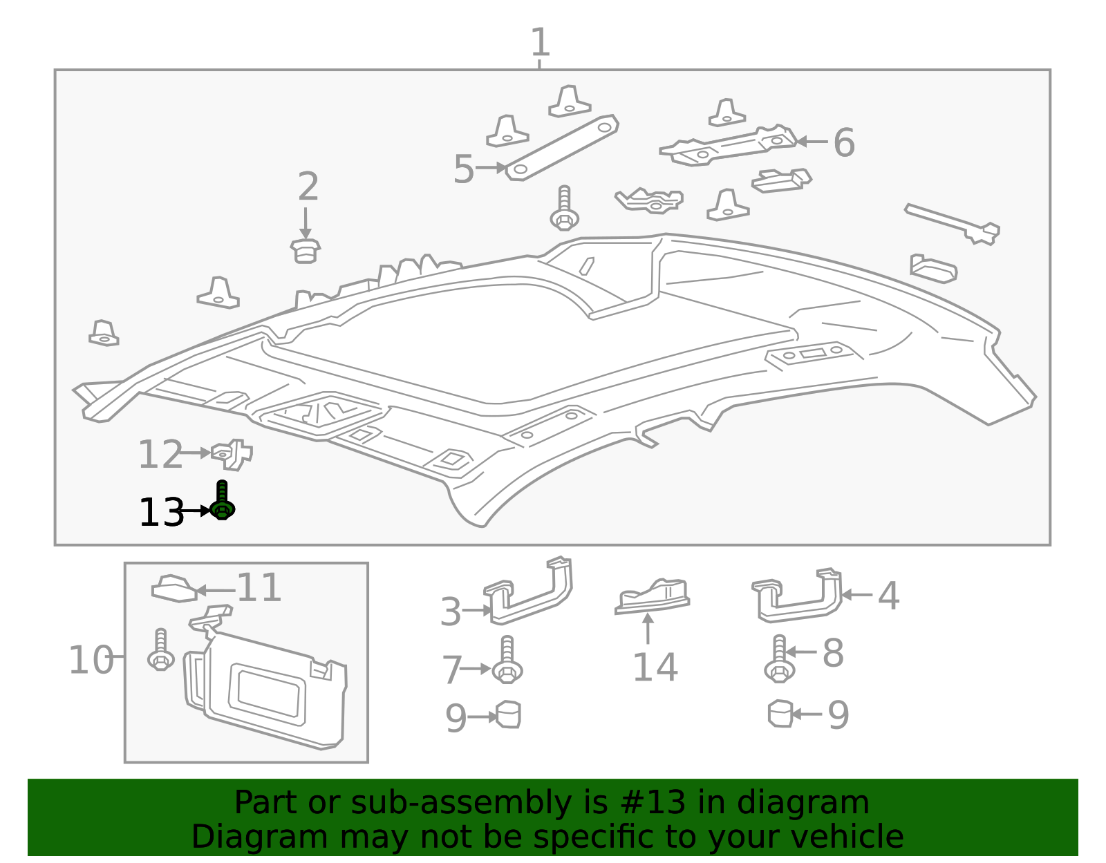 2017-2025 Ford Retainer Screw W502661-S437 | Ford OEM Parts Outlet