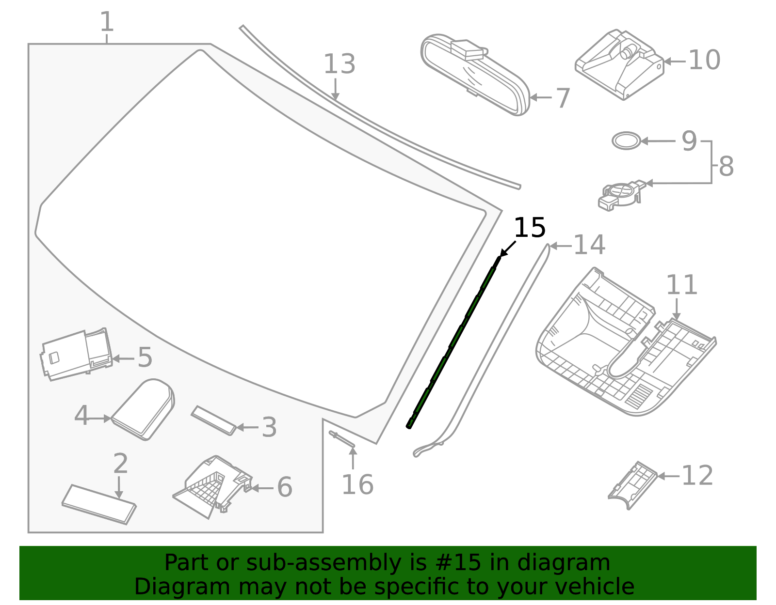 Hyundai - 86147-S8000 - Side Molding Retainer Bracket - 2020-2025 ...