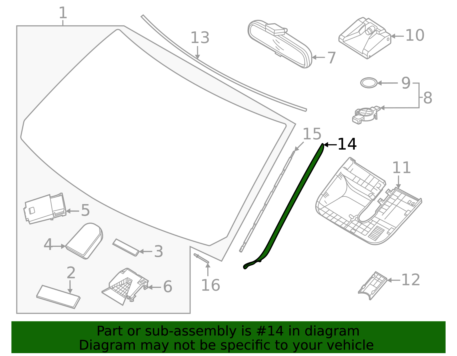 2020-2025 Hyundai Palisade Side Molding 86130-S8000 | OEM Parts Online
