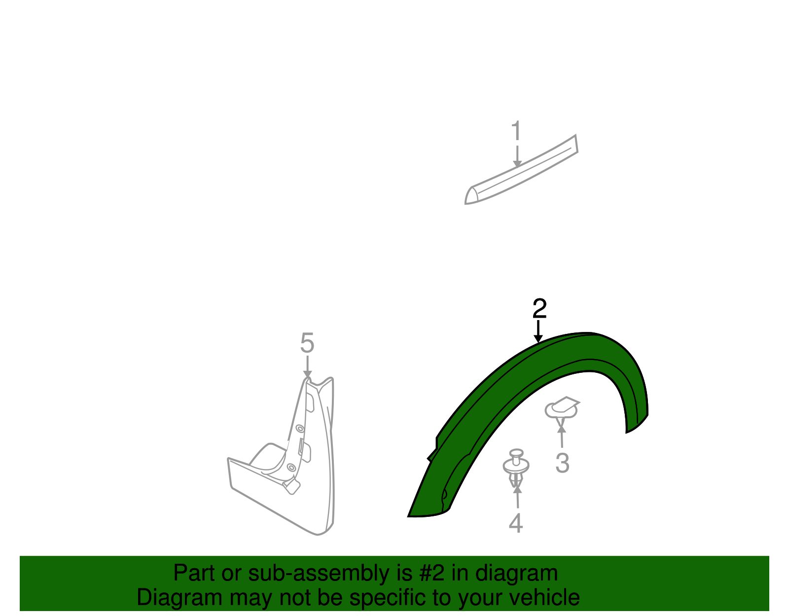 2007-2015 Mini Cooper Wheel Opening Molding 51-77-7-343-342 | The BMW ...