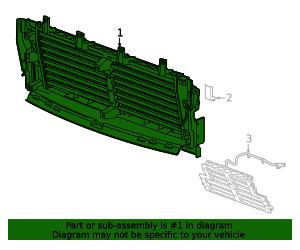 86592172 - High-Quality F Shutter for 2019-2022 GM | AutoNation Parts