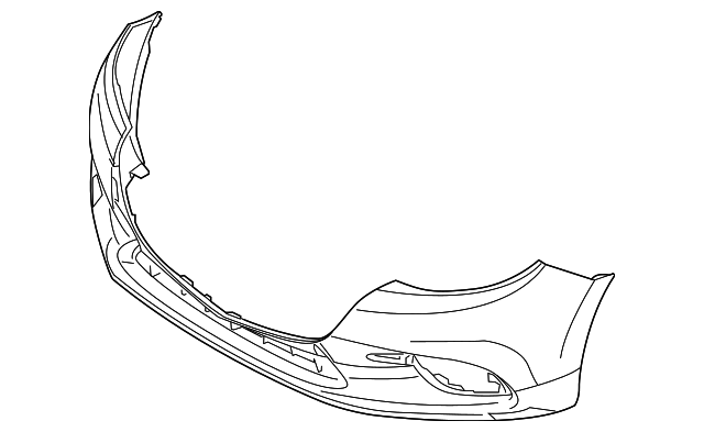 2017-2018 Mazda 3 Bumper Cover BANE-50-031A-9U | Mazda-Parts