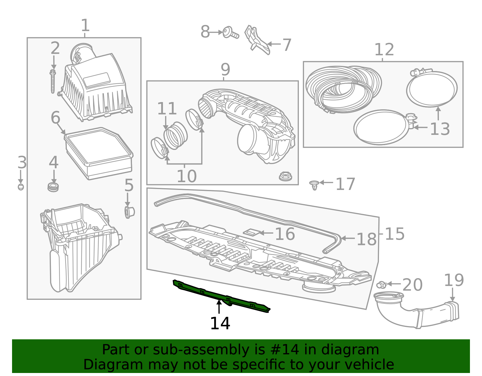 2020-2025 GM Intake Air Baffle 84538251 | Capital Chevy Parts