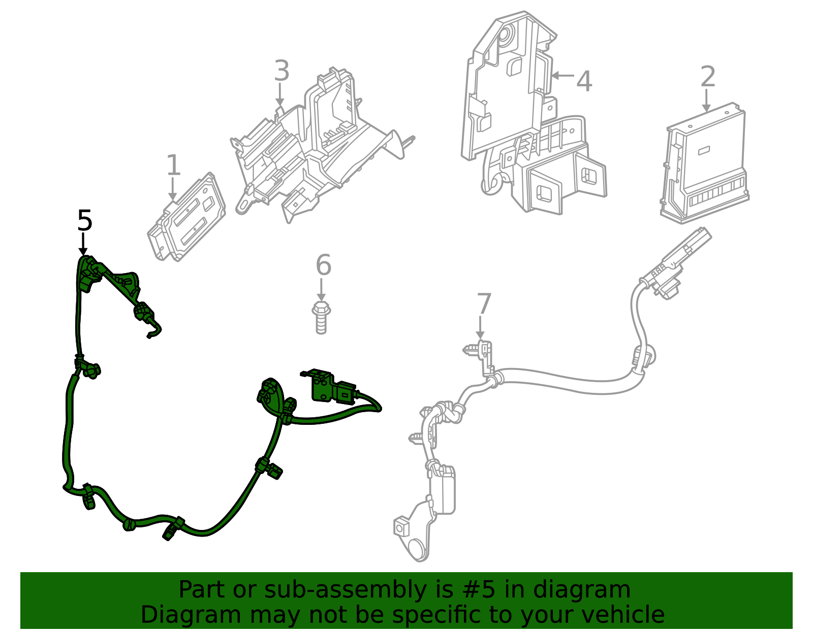 2024-2025 Cadillac CT5 Front Sensor 86793477 | Shop Matick Buick GMC