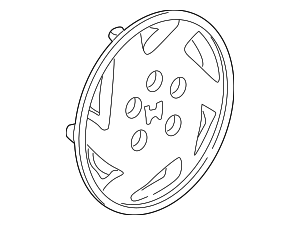 44733-S87-A00 - Wheel Cover 1998-2002 Honda Accord | Honda Parts Online
