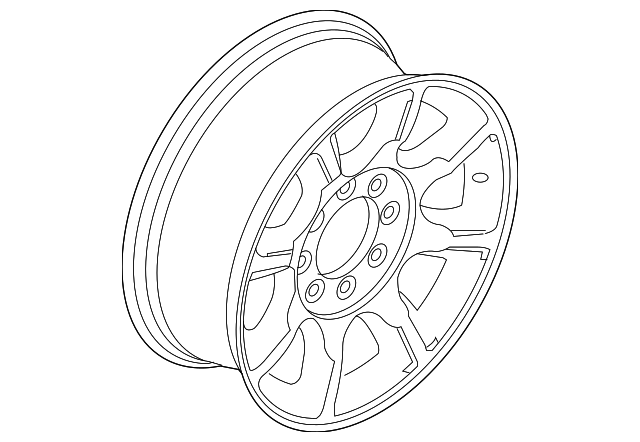 BC3Z-1007-C - Wheel, Alloy 2011-2014 Ford | Big 3 Auto Parts