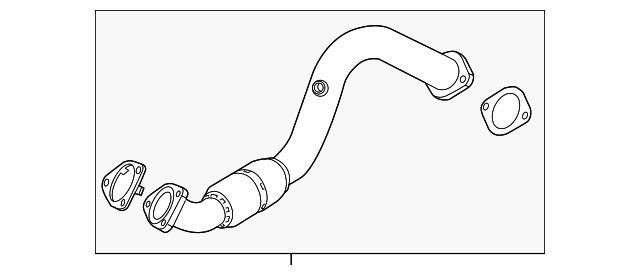 2013-2018 GM Exhaust Front Pipe 95437532 GM | GMPartsDirect.com
