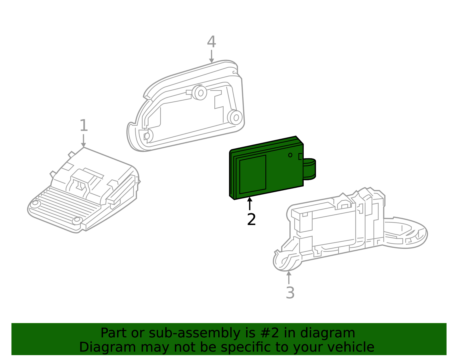 2020 Acura MDX Collision Warning Sensor 36936-TYR-A01 | OEM Parts Online