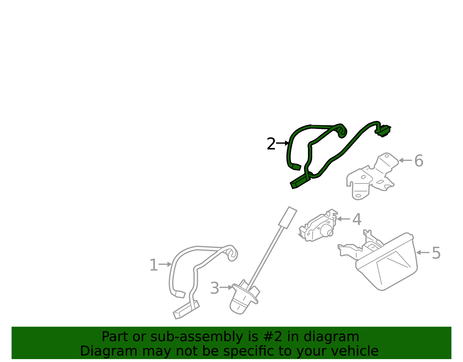 63270XC010 - High-Quality Liftgate Ajar Indicator Switch for 2019-2025 ...