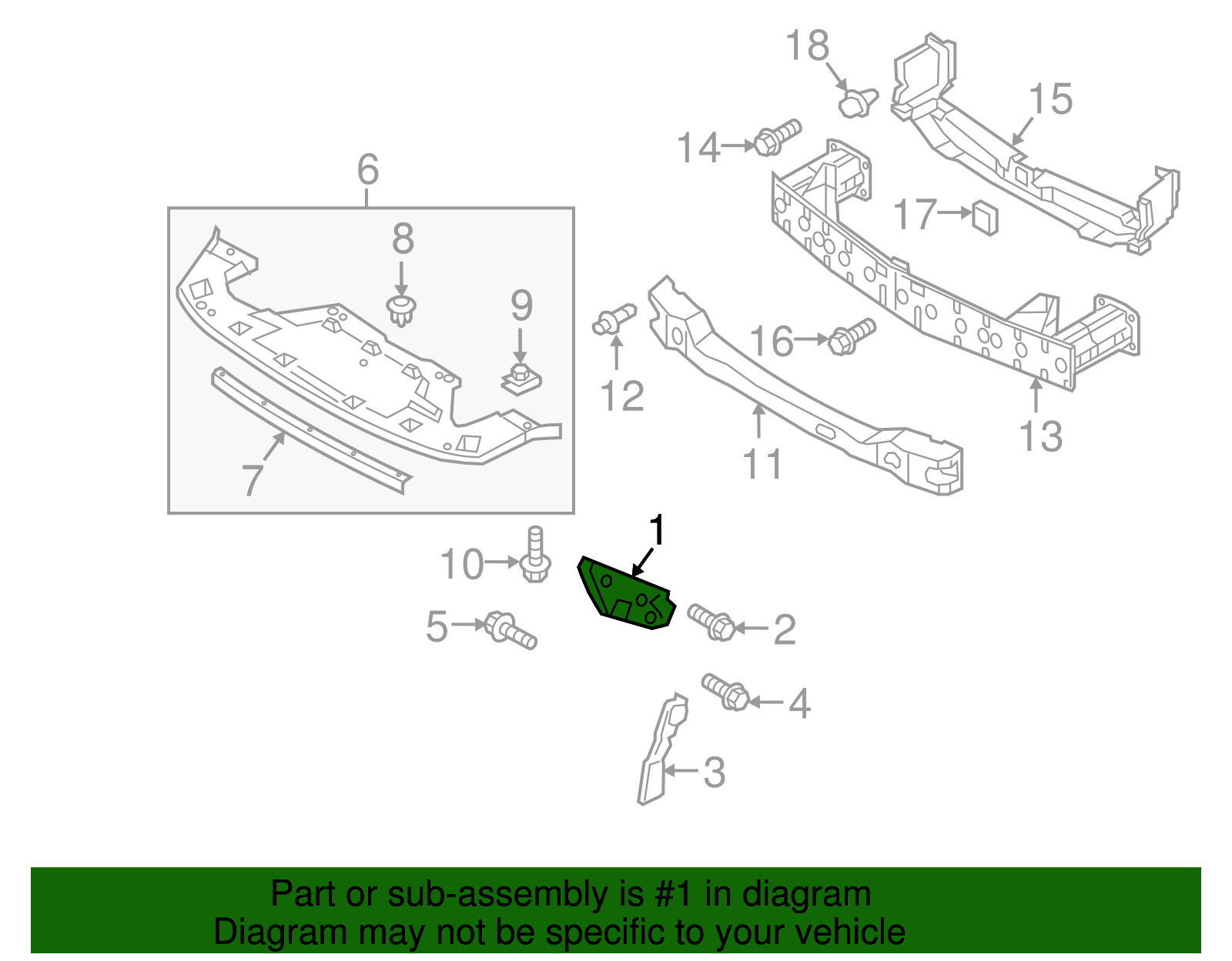 2016-2023 Mazda CX-9 Side Retainer TK48-50-0U1B | OEM Parts Online