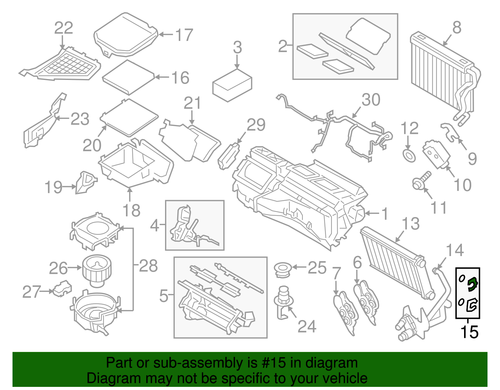 64119180102 - 2011-2018 BMW Pipe Assembly Grommet (64-11-9-180-102 ...
