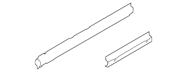 2017-2025 Ford | Rocker Reinforced | HC3Z-2610128-A | Walls' Ford Parts