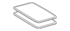 63201-0E030 - Sunroof Glass 2004-2013 Toyota Highlander | Group 1 Auto ...