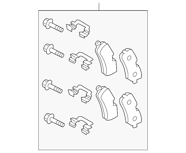 Genuine OEM Brake Pads Part# LR139969 Fits 2010-2012 Land Rover: Up To ...