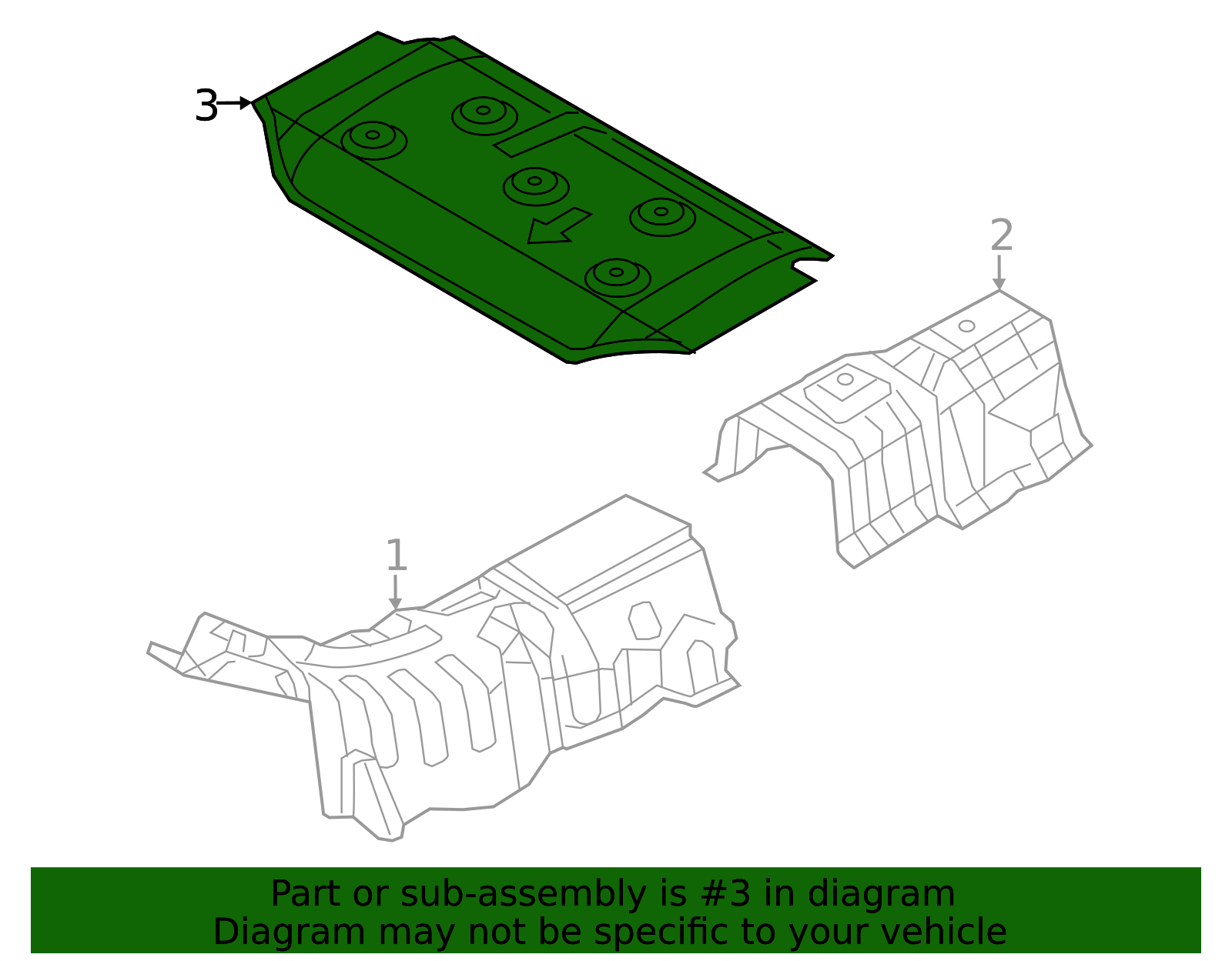 2023-2025 Mazda CX-50 Floor Pan Heat Shield VC85-56-451 | OEM Parts Online