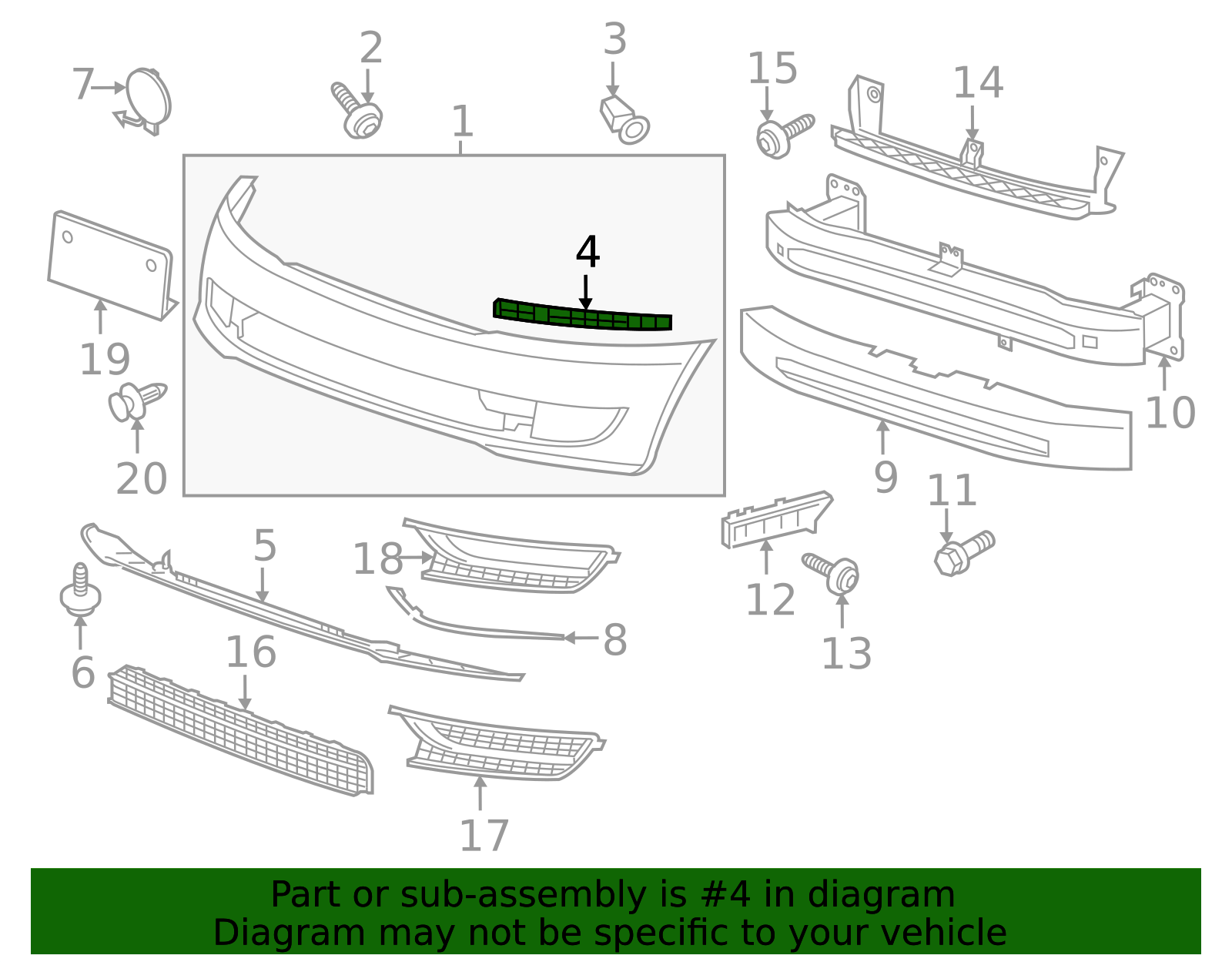 Bumper Cover Side Support 561-807-724 | OEM Parts Online