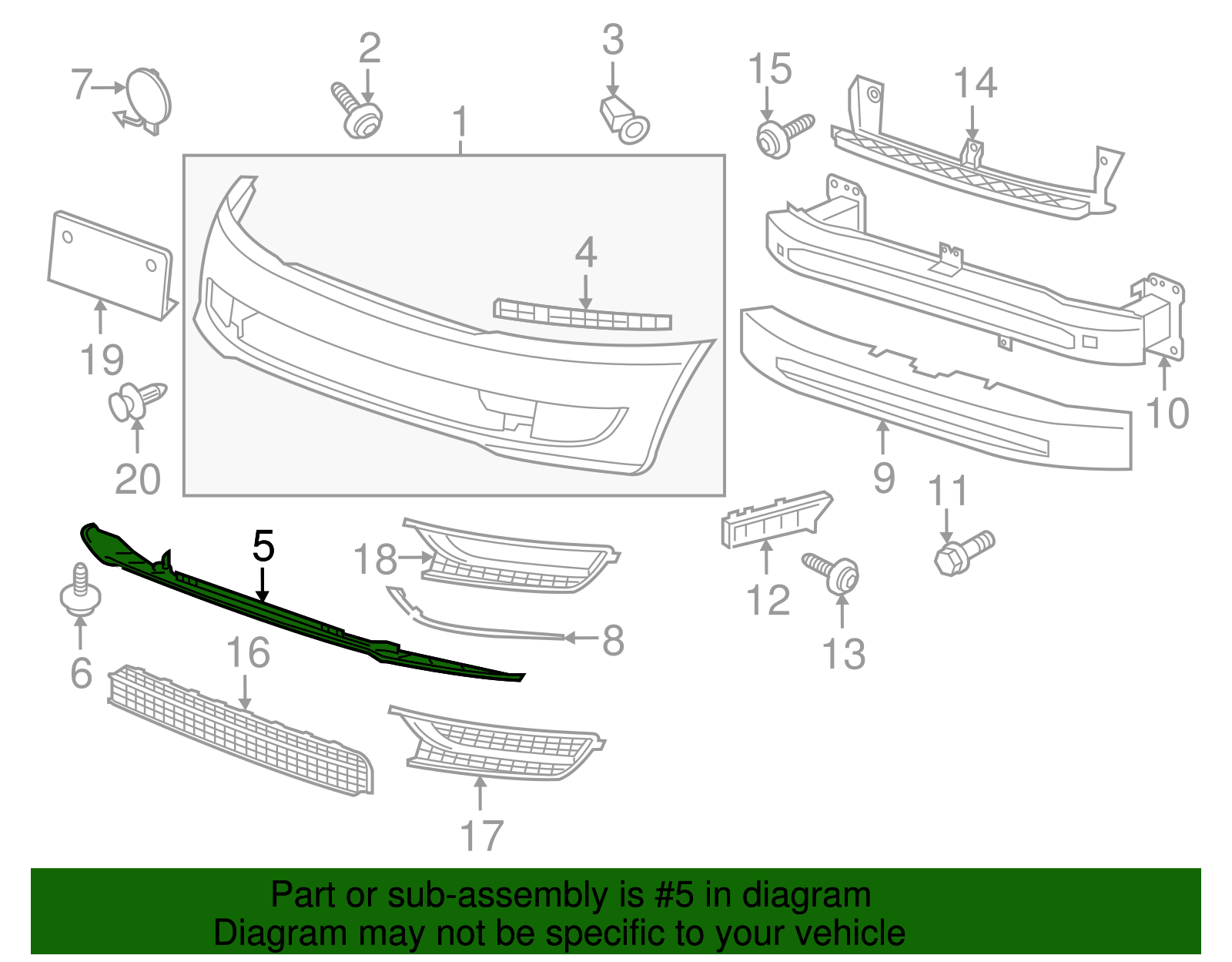 2012-2015 Volkswagen Passat Spoiler 561-805-903-A-9B9 | OEM Parts Online