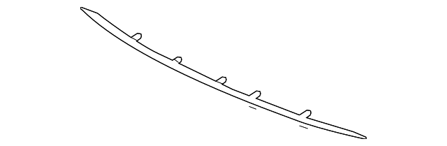 2014-2016 Nissan Rogue Trim Molding 62072-4BA0A | Temecula Nissan Parts