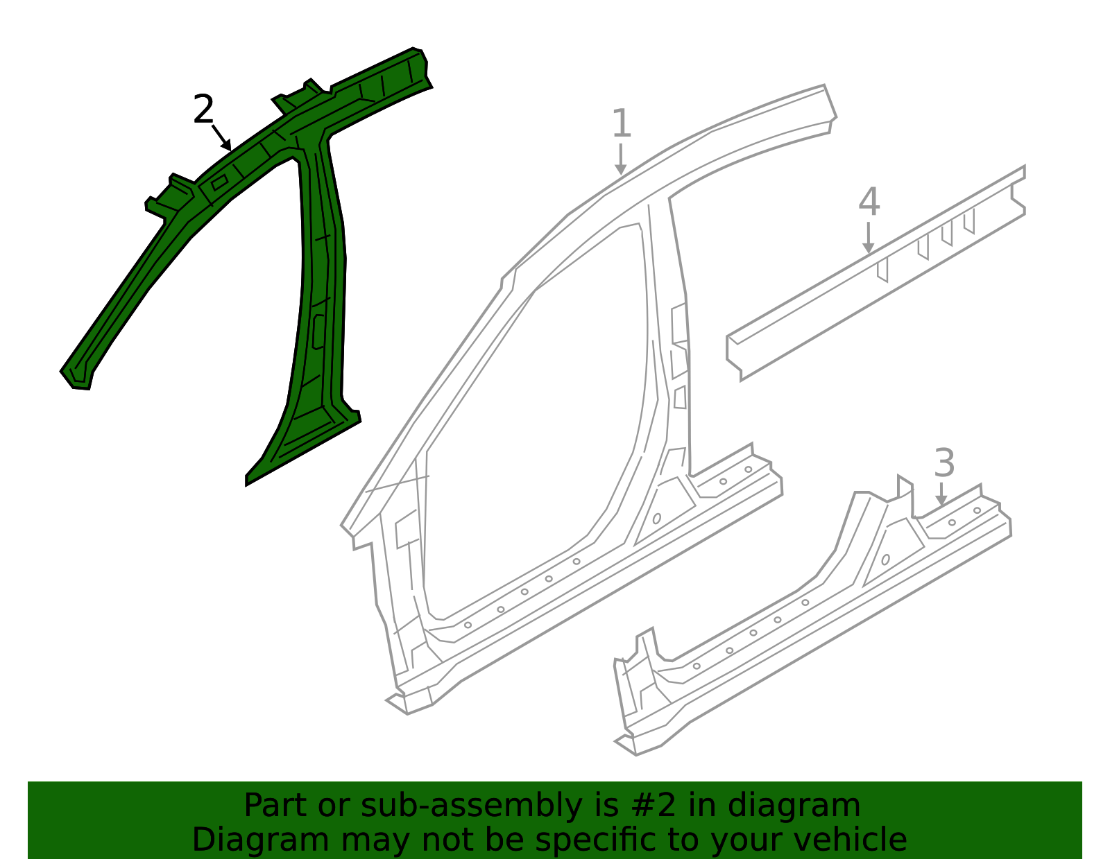 Uniside - Complete OEM Side Body Assembly | AutoNation Parts