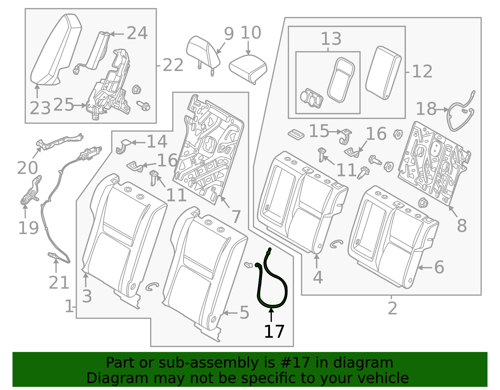 88996-6RE1A - Control Cable 2021-2025 Nissan Rogue | Official Nissan ...