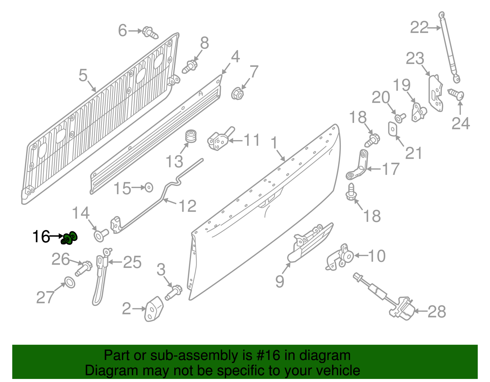 2004-2021 Nissan Striker 90570-ZJ00A | QuirkParts