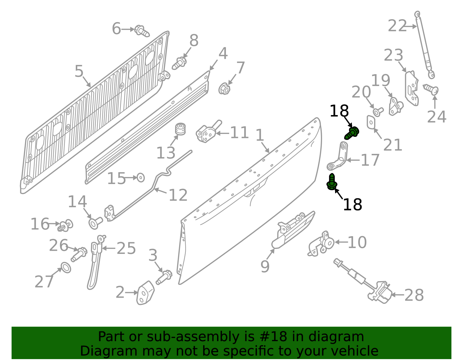 2016-2025 Nissan Hinge Bolt 081B4-0201A | Nissan Parts Plus