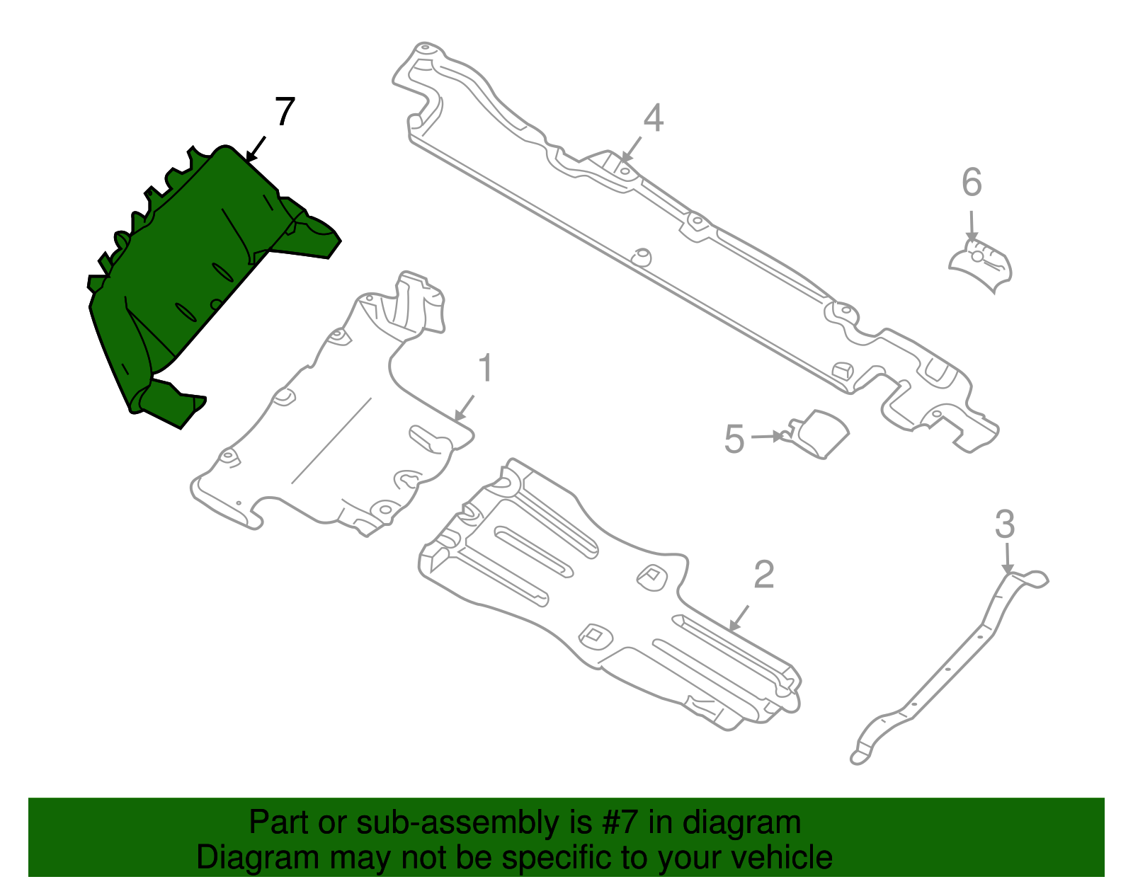 2008-2010 Porsche Cayenne Under Cover 955-504-901-00-9B9 | Sunset ...