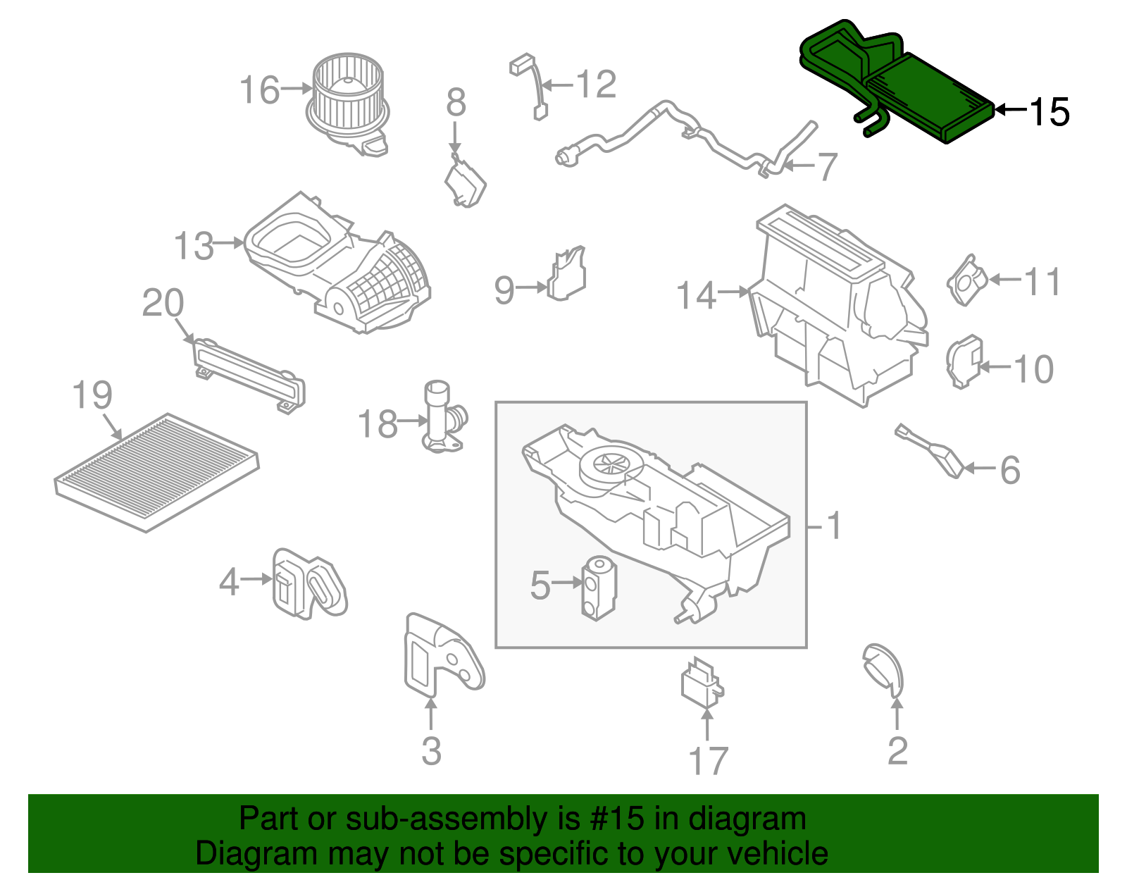 2010-2012 Ford Blower Motor AE9Z-19805-B | Ford OEM Parts Outlet