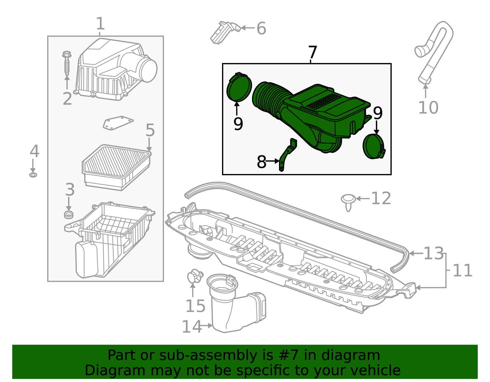 2020-2025 GM Air Cleaner Outlet Duct 84841228 | Capital Chevy Parts