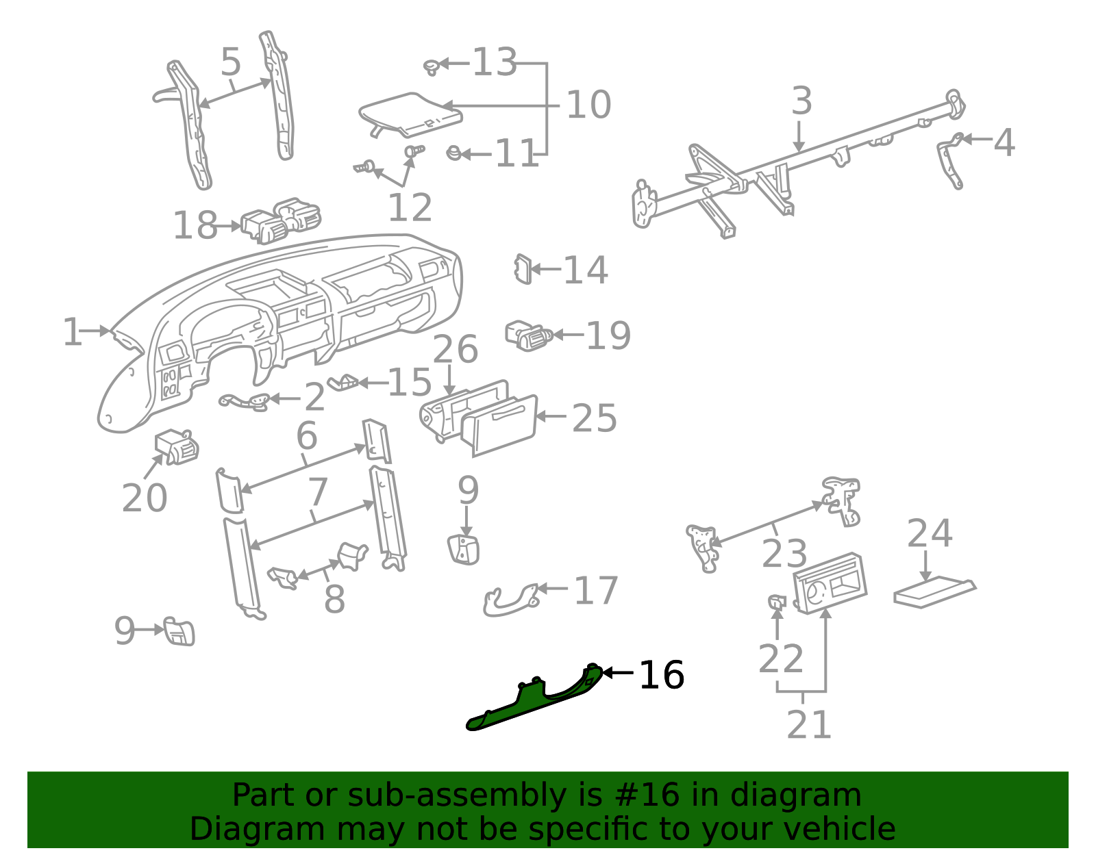 55046-17010-C0 - Finish Panel 2000-2005 Toyota MR2 Spyder | Norm Reeves ...