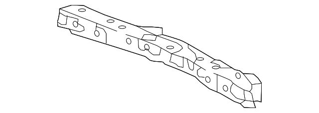 04602-T6Z-A00ZZ - 2021-2025 Honda - Upper Tie Bar | Genuine Honda Parts