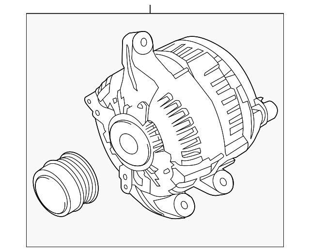 2013-2024 Ford | Motorcraft™ Alternator | GL-8979 | Walls' Ford Parts
