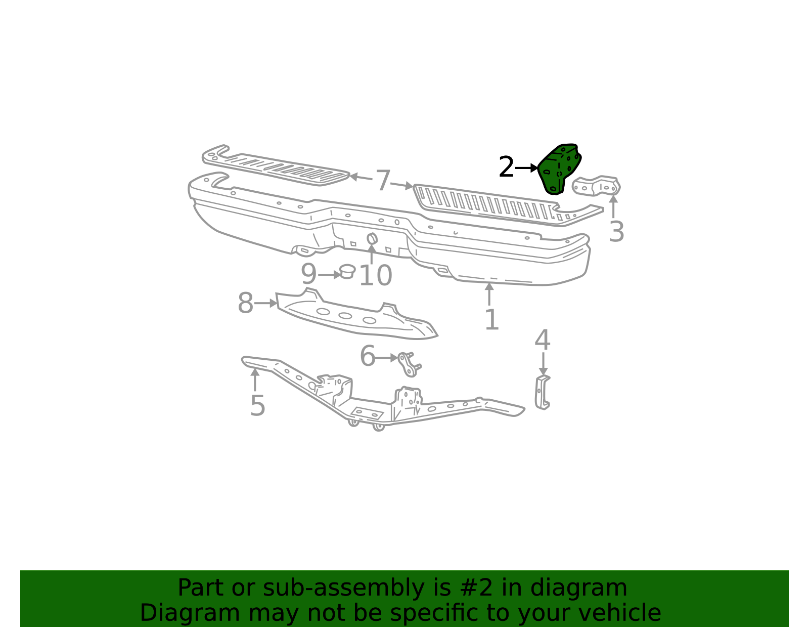 Bumper Face Bar Reinforcement Beam Bracket F75Z-17A751-AA | Awesome ...