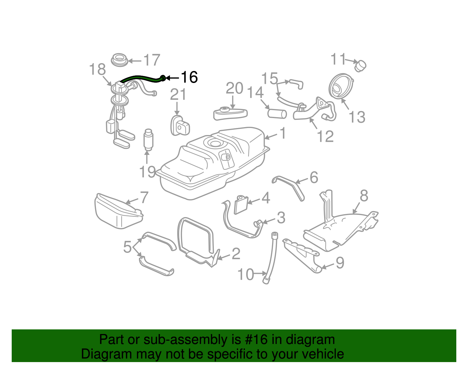 1990-2000 GM Fuel Pump Module Kit with Sender 19369940 | Applegate ...