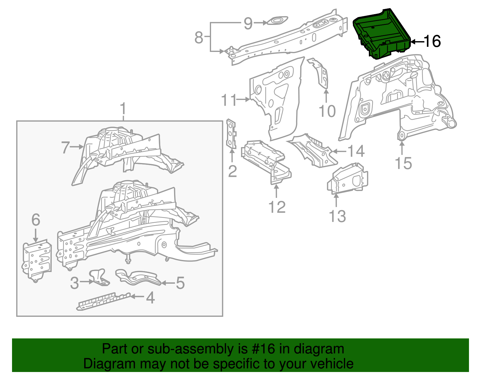 205-620-00-18 - Battery Tray 2015-2019 Mercedes-Benz | Mercedes-Benz ...