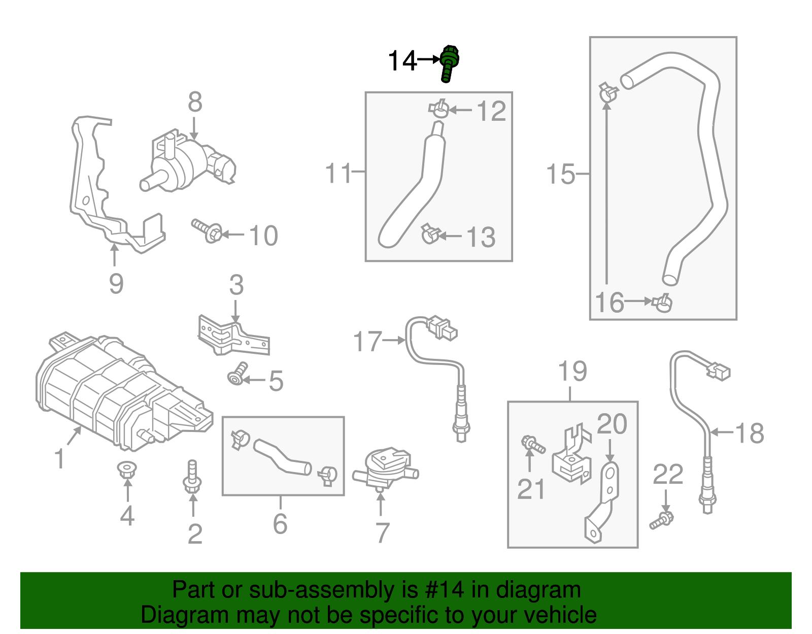 26740-2G000 - PCV Valve 2009-2025 Kia | Kia.Parts Store