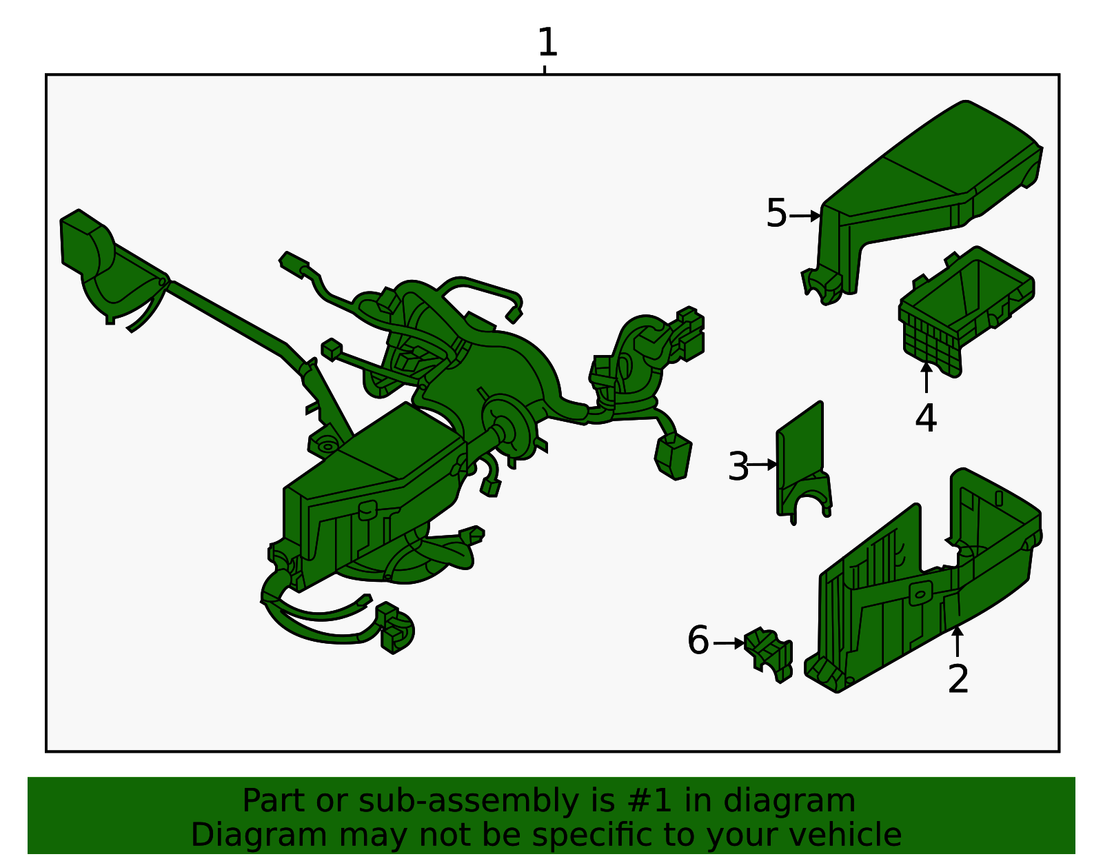 2022-2024 Mitsubishi Outlander Wire Harness 8501L981 | OEM Parts Online