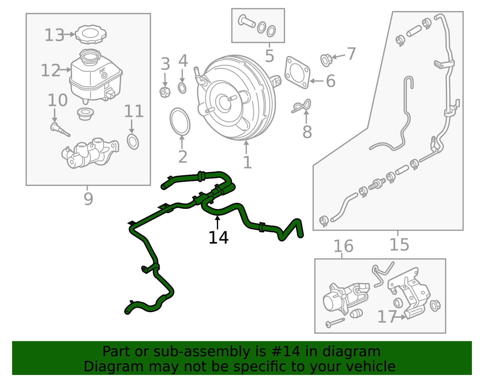 59120-J6000 - Vacuum Hose 2019-2020 Kia K900 | Kia.Parts Store