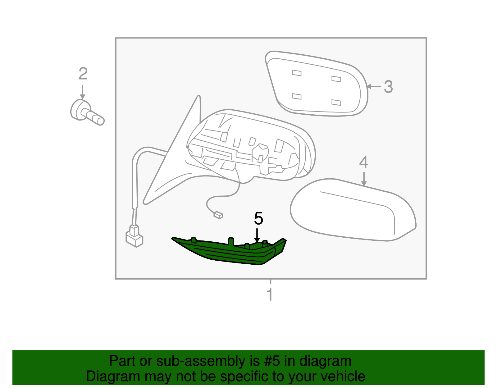 84401AG022 - OEM NEW 05-08 Subaru Legacy Forester Outback Passenger Sd ...