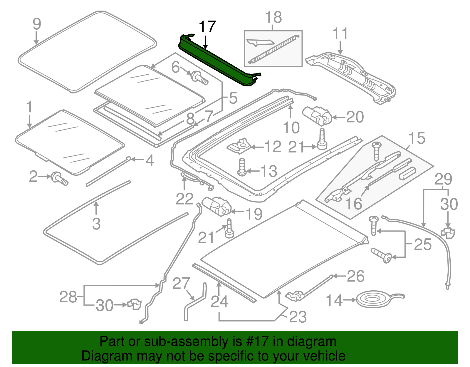2011-2018 Porsche Cayenne Air Deflector 958-877-651-9B9 | Sunset ...