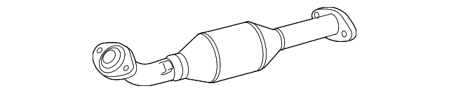 17410-0P020 - Front Pipe 2005-2011 Toyota Tacoma | Bam Wholesale Parts