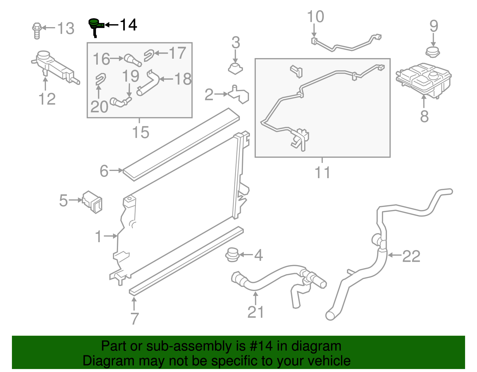 2013-2018 Ford C-Max | Filler Cap | 6L2Z-8K103-A | Walls' Ford Parts