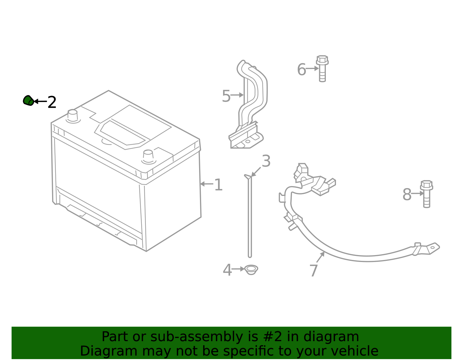 2021-2026 Hyundai Battery Plug 37115-J5000 | QuirkParts